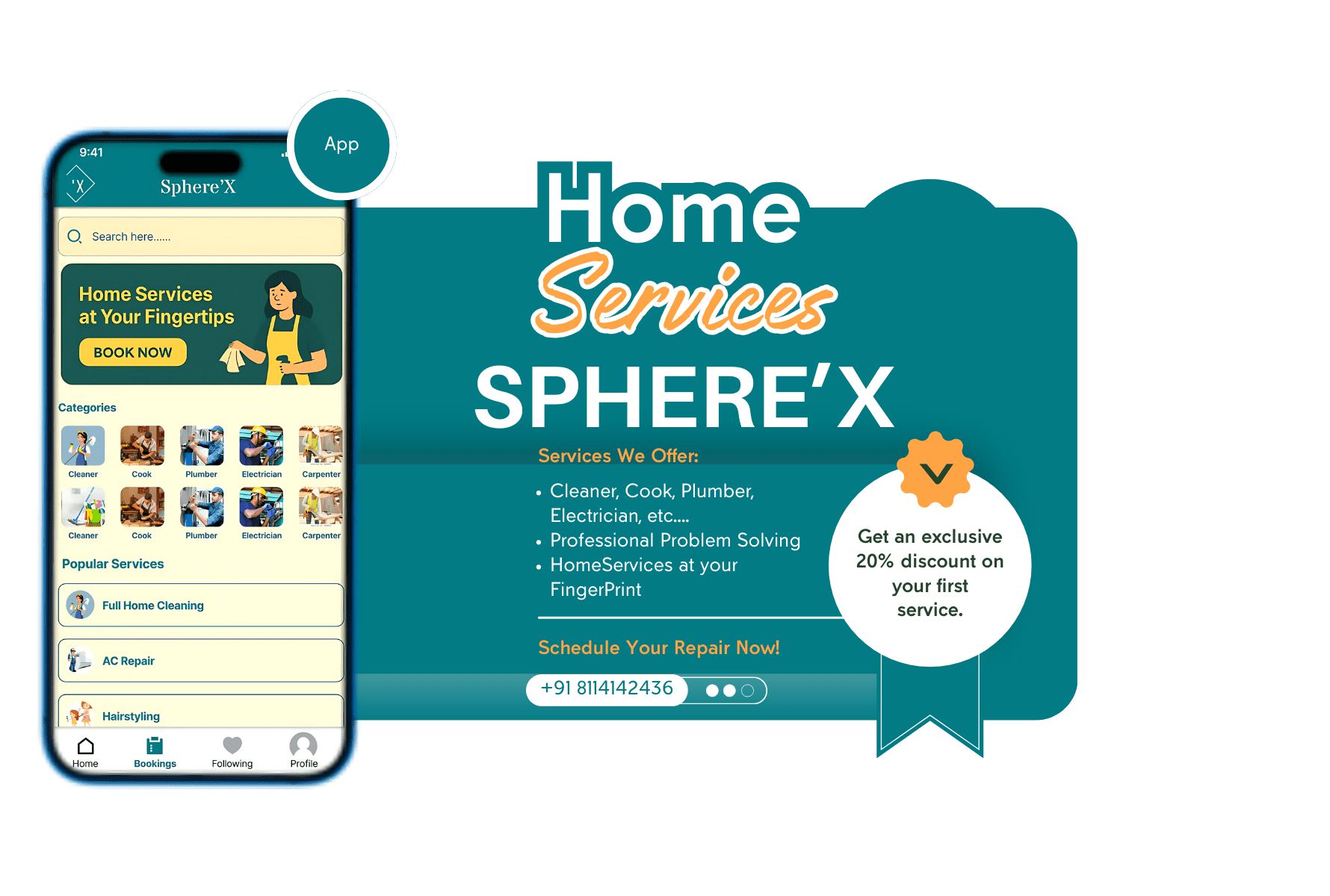 Sphere'X : Your World at Your Doorstep and Beyond